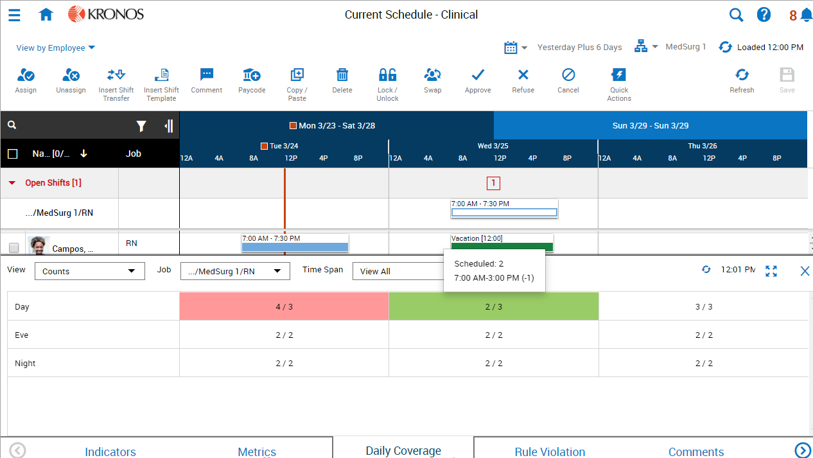 Physician Scheduling