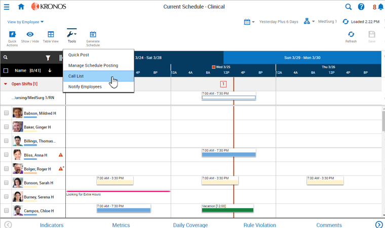 Physician Scheduling